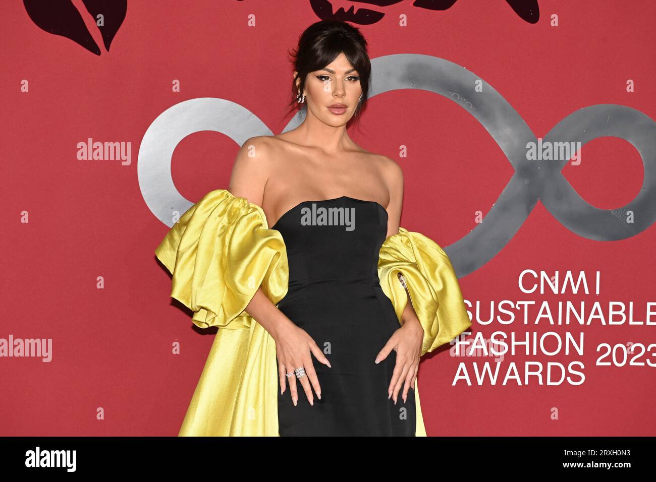 Nima Benati attends the CNMI Sustainable Fashion Awards 2023 during Milan Fashion Week, Spring ...