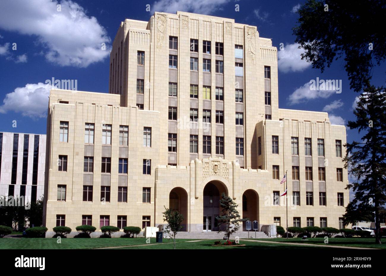 Potter County Courthouse, Amarillo, Texas Stock Photo - Alamy