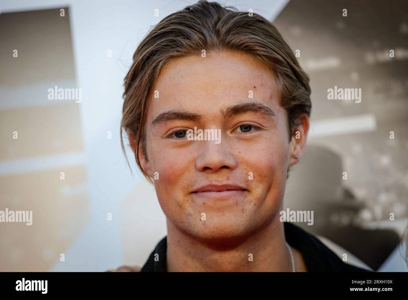 AMSTERDAM - Dean Woesthoff on the red carpet, prior to the premiere of ...
