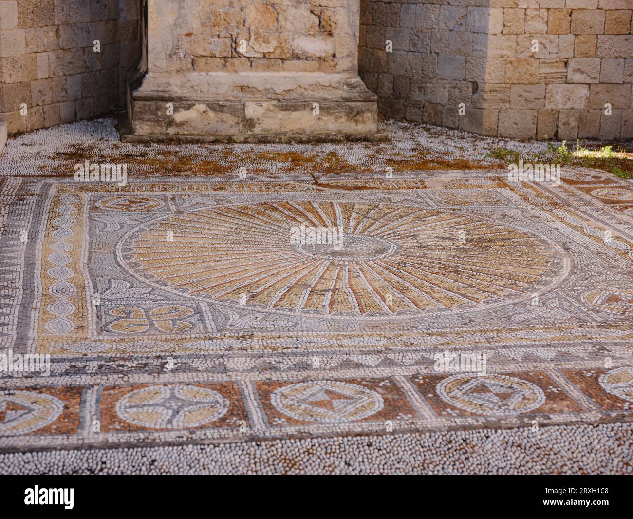 Rhodes, Greece - April 21, 2023: Archeological Museum of Rhodes Town ...