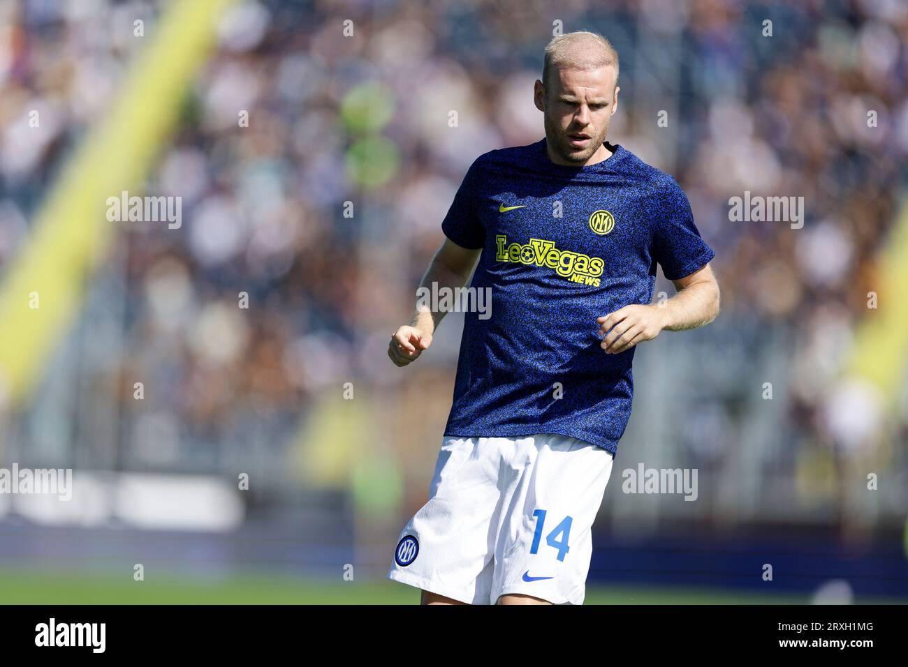 Inter’s Dutch midfielder Davy Klaassen looks during the Serie A ...