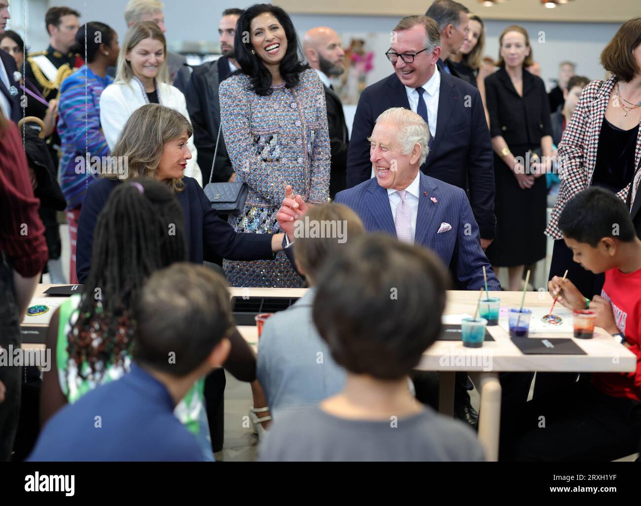 Brigitte macron young hi-res stock photography and images - Alamy