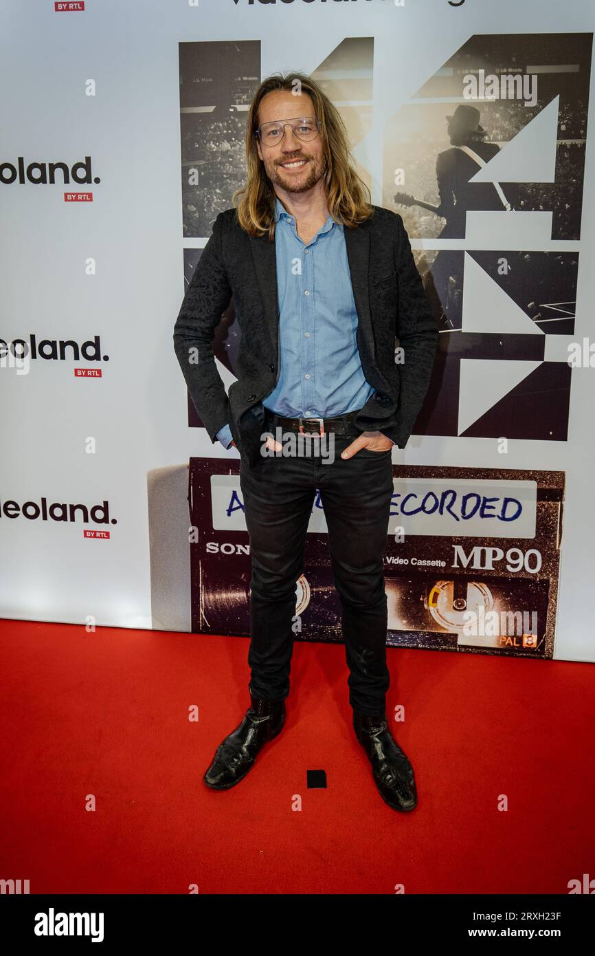 AMSTERDAM - Giel Beelen on the red carpet, prior to the premiere of the ...
