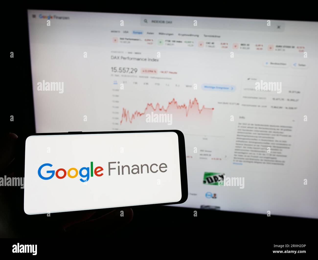 Google finance logo hi-res stock photography and images - Alamy