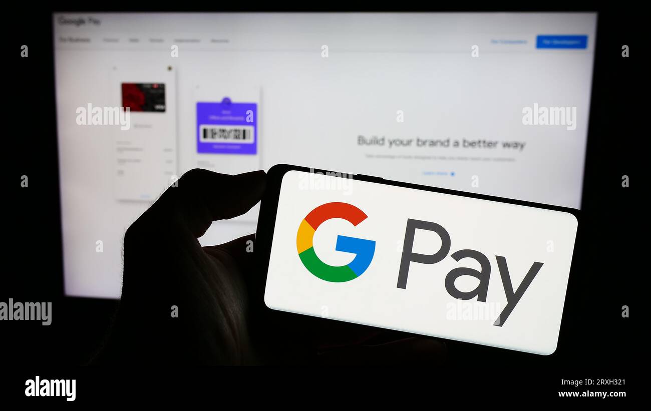 Google pay logo hi-res stock photography and images - Alamy