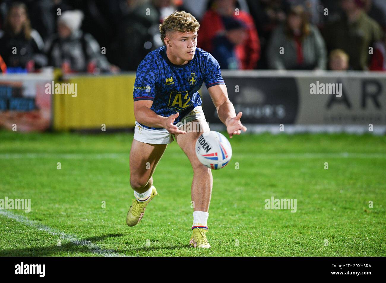 Wakefield, England - 22nd September 2023 Wakefield Trinity's Harvey ...
