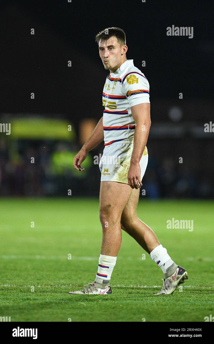 Wakefield, England - 22nd September 2023 Wakefield Trinity's Ollie ...