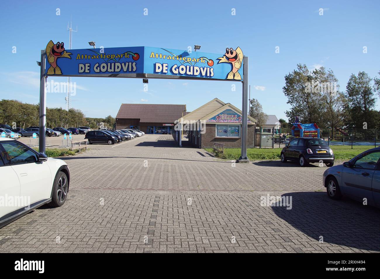 Entrance Dutch Playpark, amusement park, outdoor playground called De ...