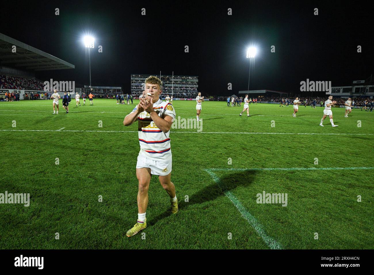 Wakefield, England - 22nd September 2023 Wakefield Trinity's Harvey ...