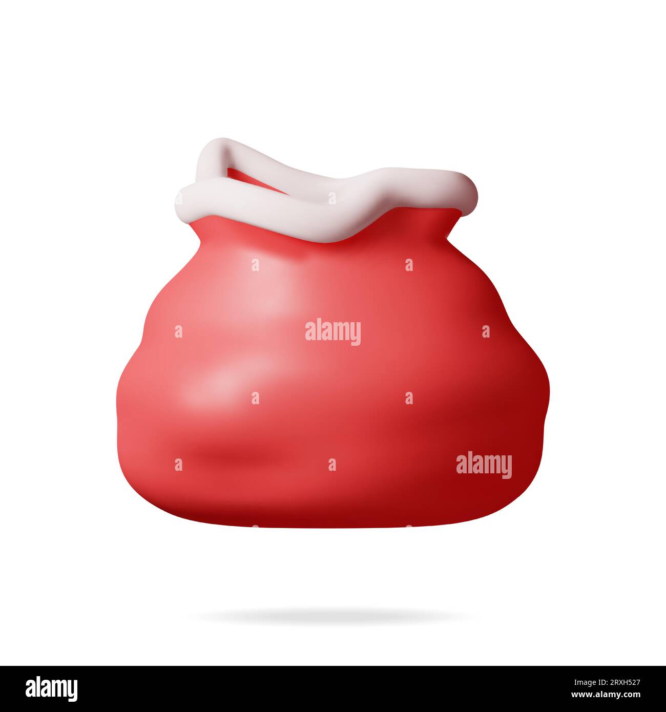 3D Open Empty Santa Claus Sack Stock Vector Image & Art - Alamy