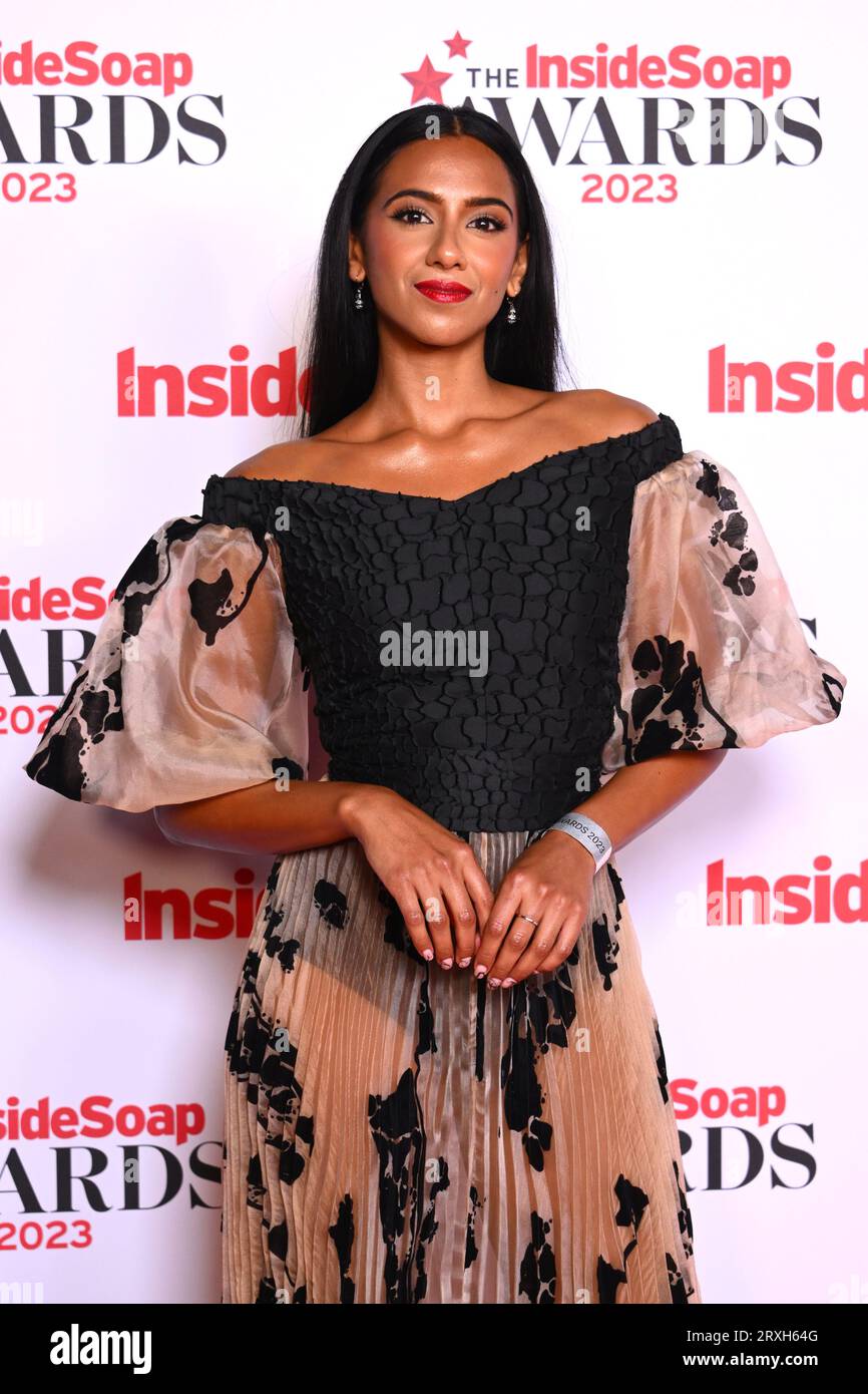 London, UK. 25 September 2023. Priyasasha Kumari attending the Inside ... London, UK. 25 September 2023. Priyasasha Kumari attending the Inside ...