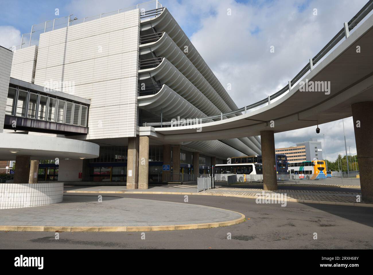 Preston Bus Station, City of Preston Lancashire Stock Photo - Alamy