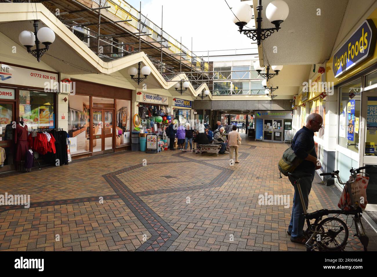 St. Johns shopping centre , Preston Stock Photo - Alamy