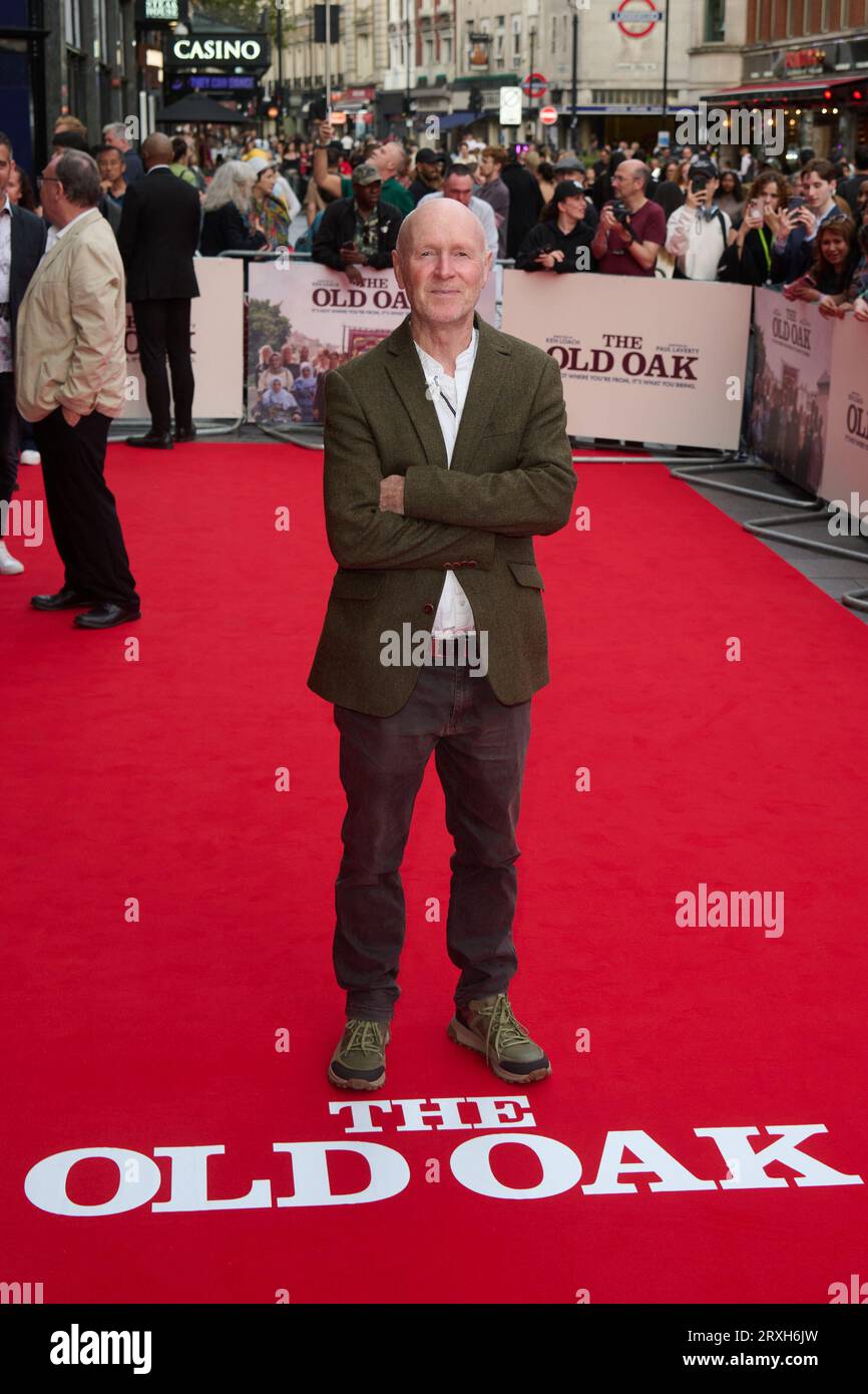 London, UK . 25 September, 2023 . Paul Laverty pictured at the The Old Oak Premiere held at the ...
