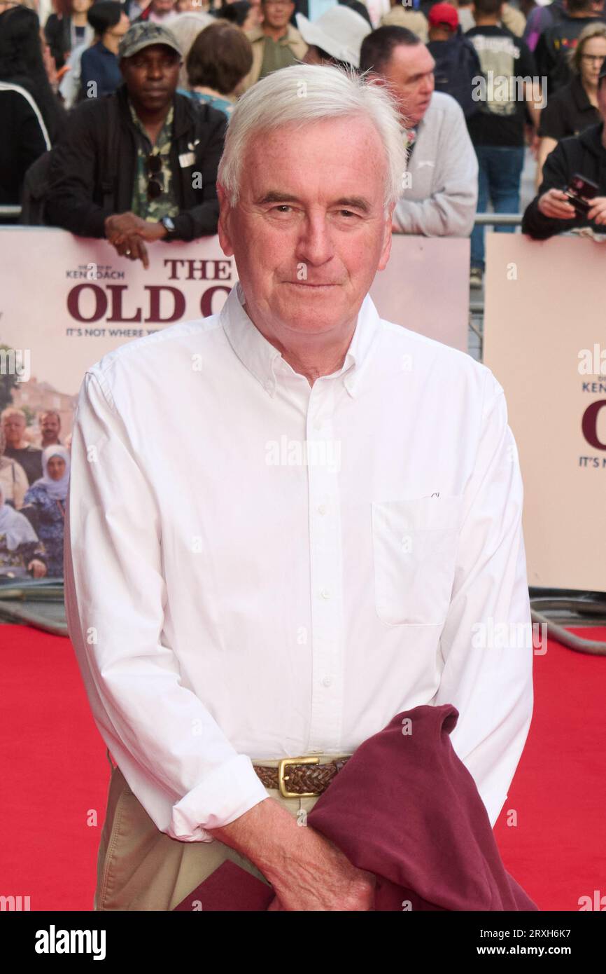 London, UK . 25 September, 2023 . John Mcdonnell pictured at the The ...