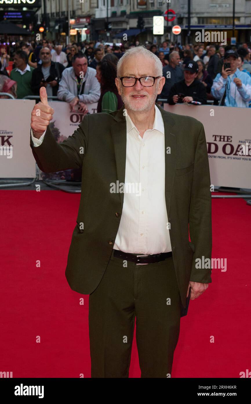 London, UK . 25 September, 2023 . Jeremy Corbyn pictured at the The Old ...