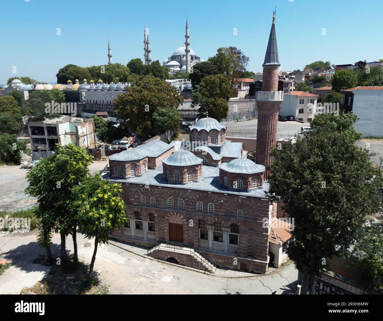 Molla Gurani Mosque, located in Istanbul, Turkey, was built as the ...