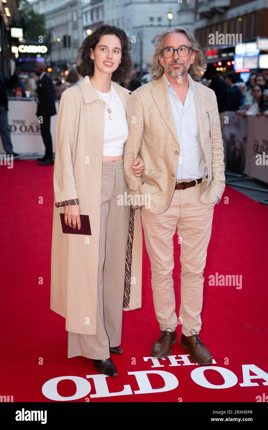 Steve Coogan attends the UK premiere of The Old Oak at Vue West End in ...