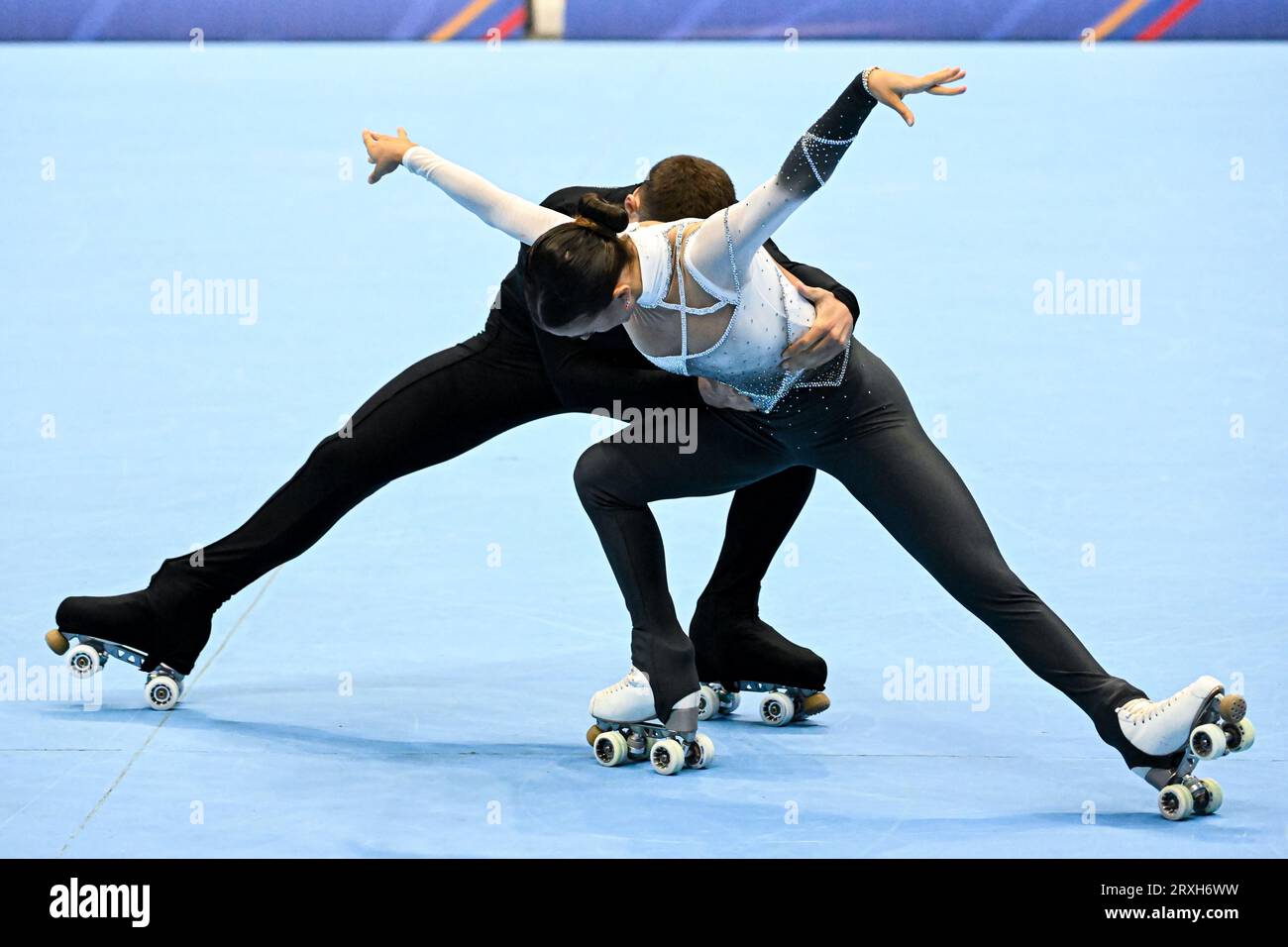 Roberta SASSO & Gherardo ALTIERI DEGRASSI (ITA), during Senior Dance ...
