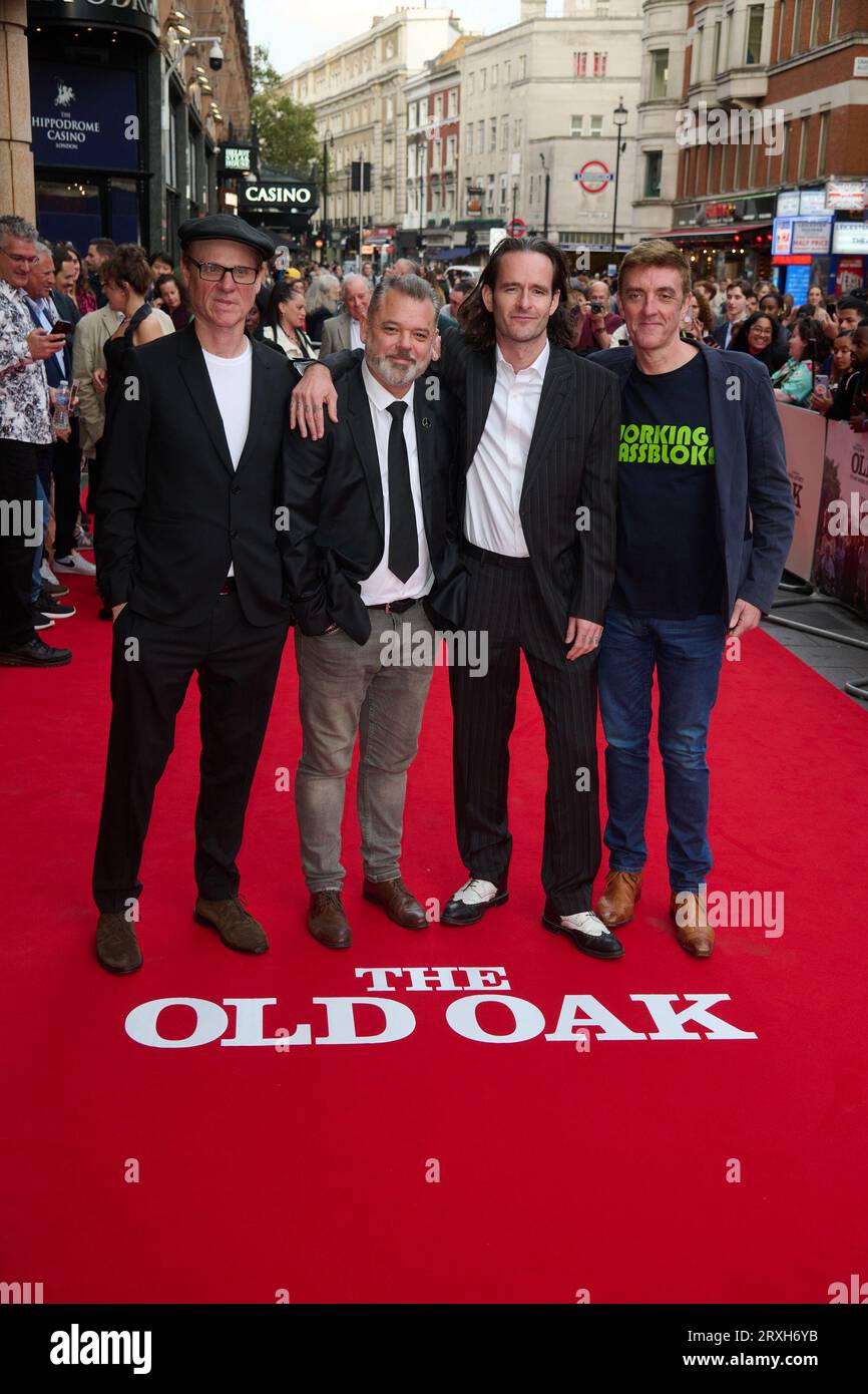 London, UK . 25 September, 2023 . (L-R) Trevor Fox, Colin Tait, Jordan ...
