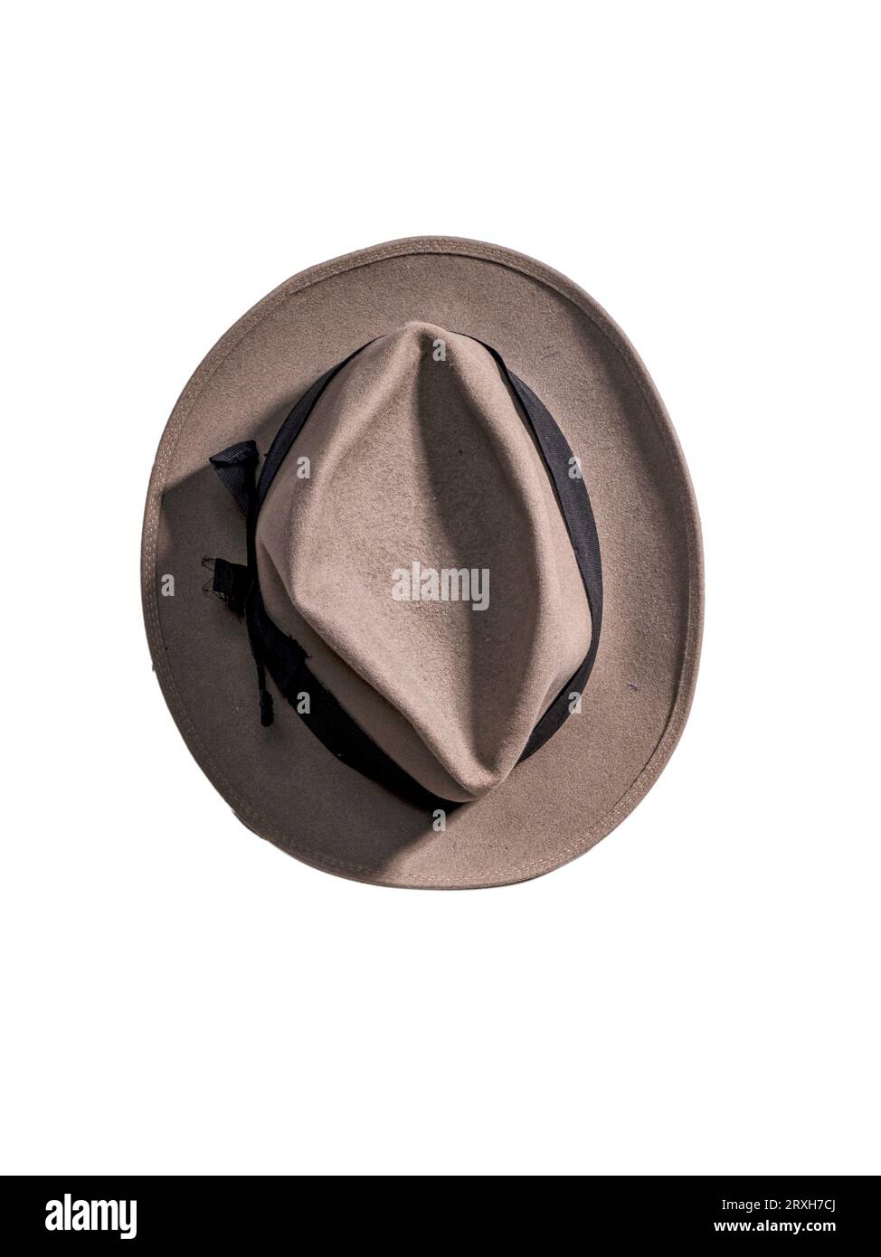 an old hat hanging on a transparent background Stock Photo - Alamy