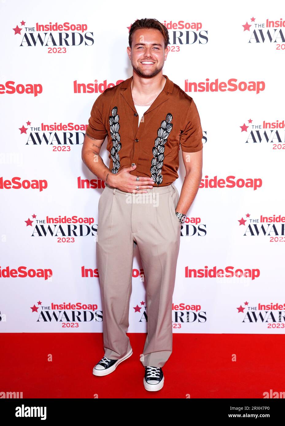 Matthew James Bailey attending the Inside Soap Awards at Salsa Temple ...
