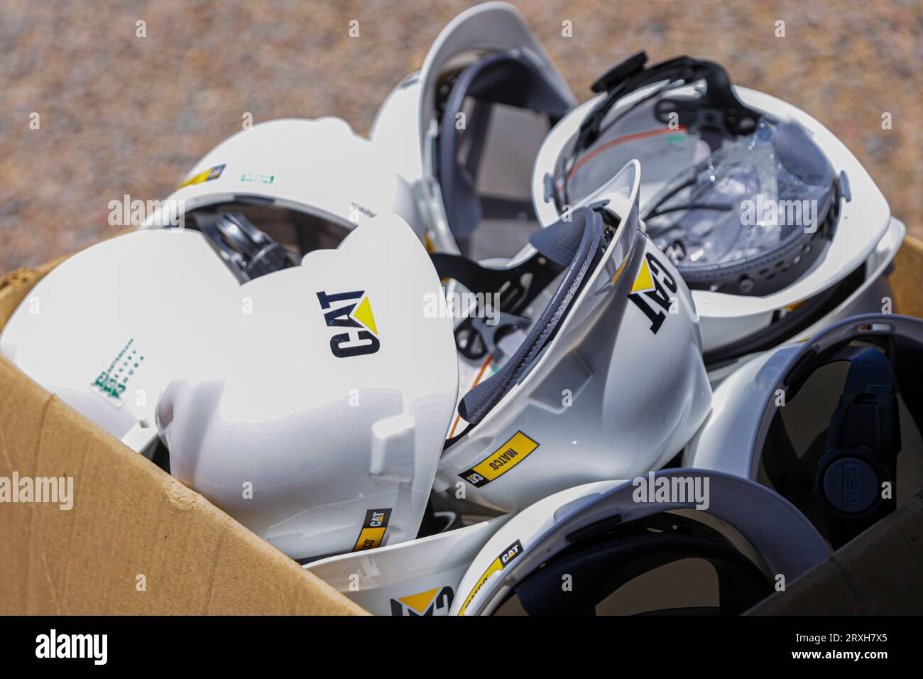 Caterpillar, CAT, mineria, industria,mining, industry,casco de ...