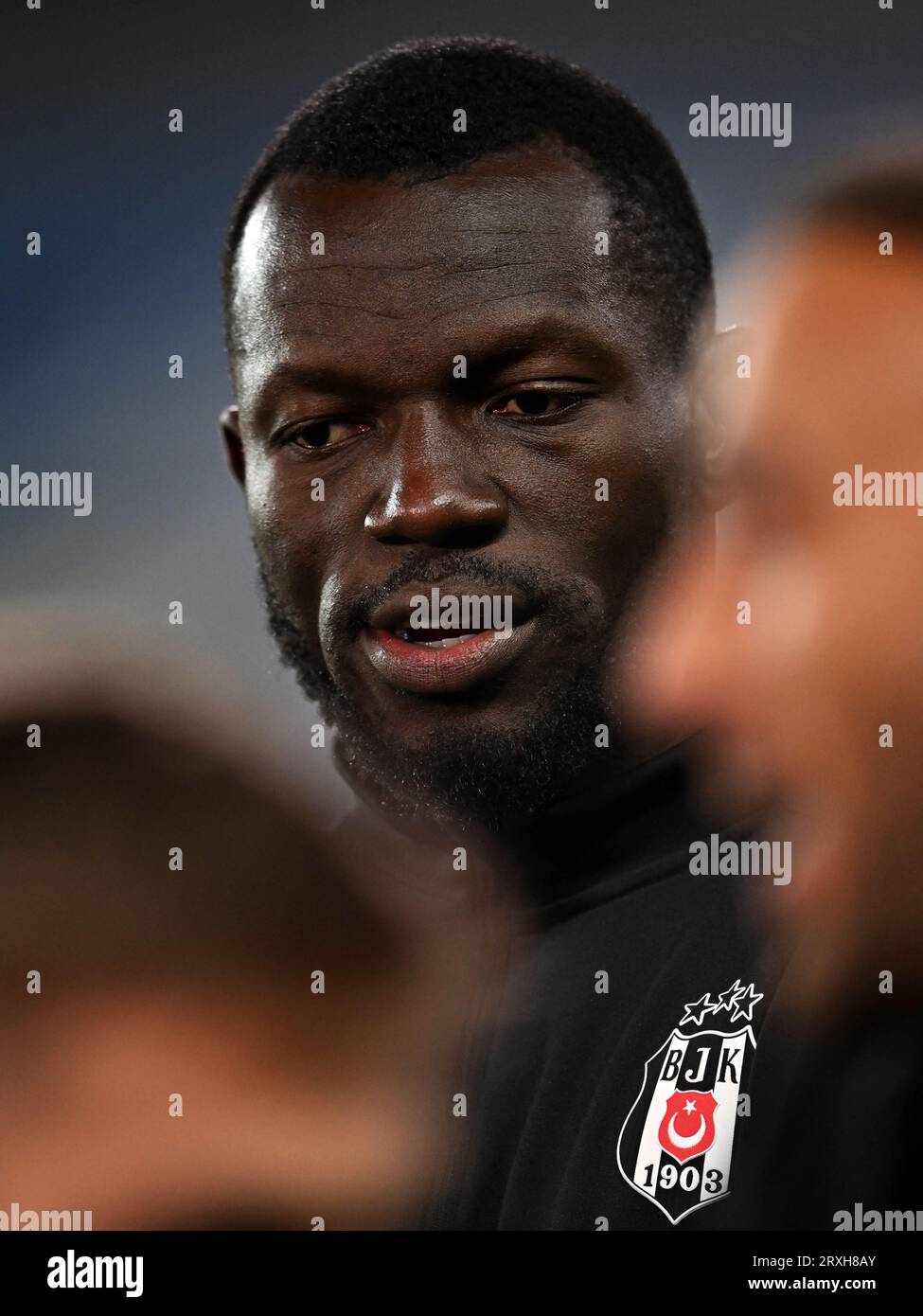 PARIS - Omar Colley of Besiktas JK during the UEFA Champions League ...