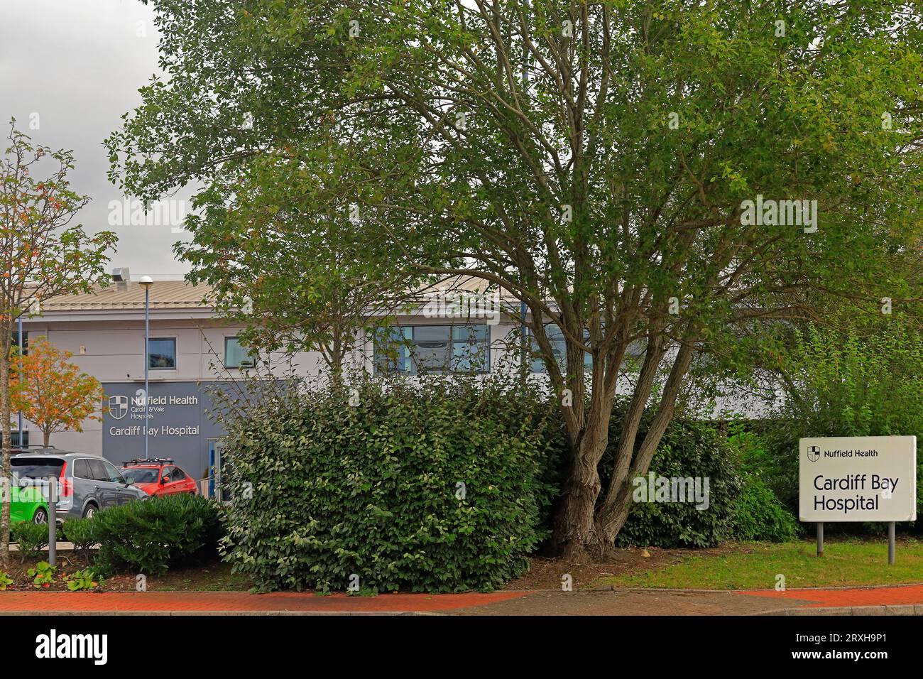 Nuffield Health, Cardiff Bay hospital. Taken September 2023 Stock Photo ...