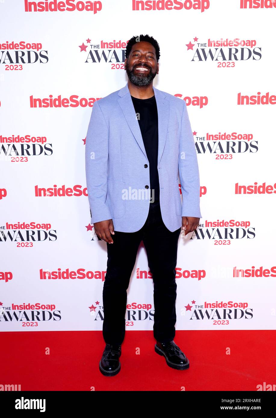 Kevin Mathurin attending the Inside Soap Awards at Salsa Temple in ...