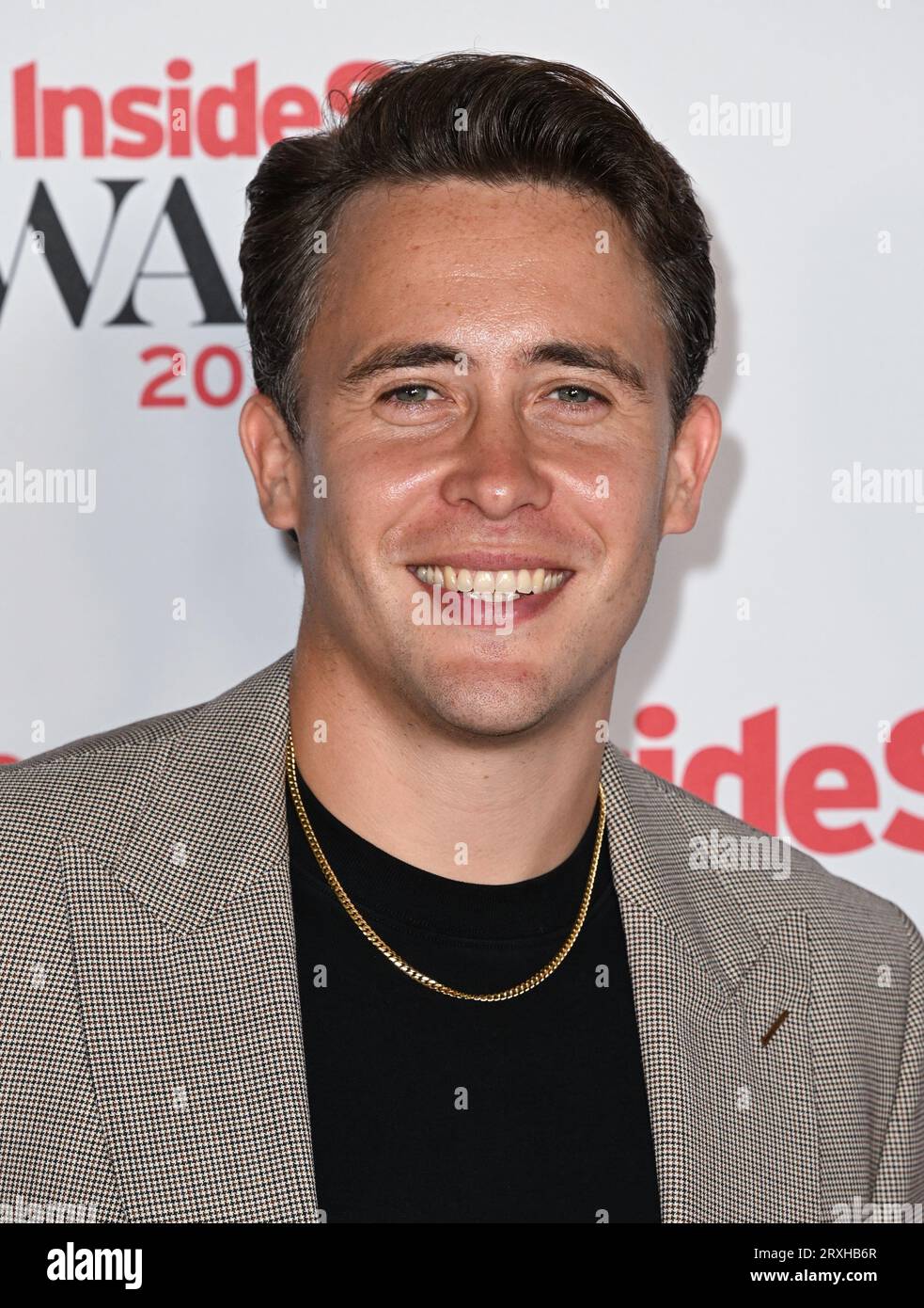 London, UK. September 25th, 2023. Ross McLaren arriving at the Inside ...