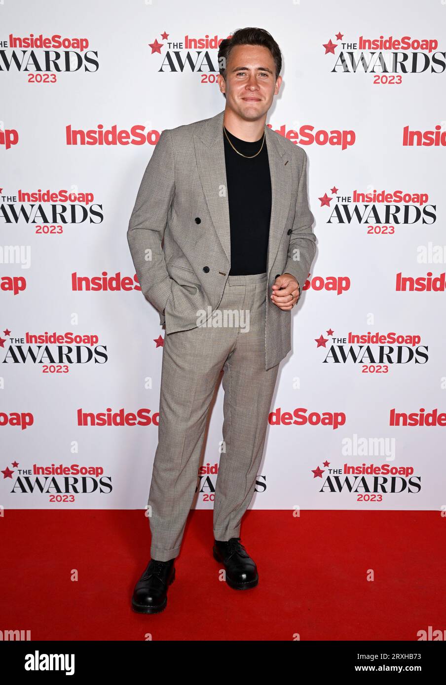 London, UK. September 25th, 2023. Ross McLaren arriving at the Inside ...