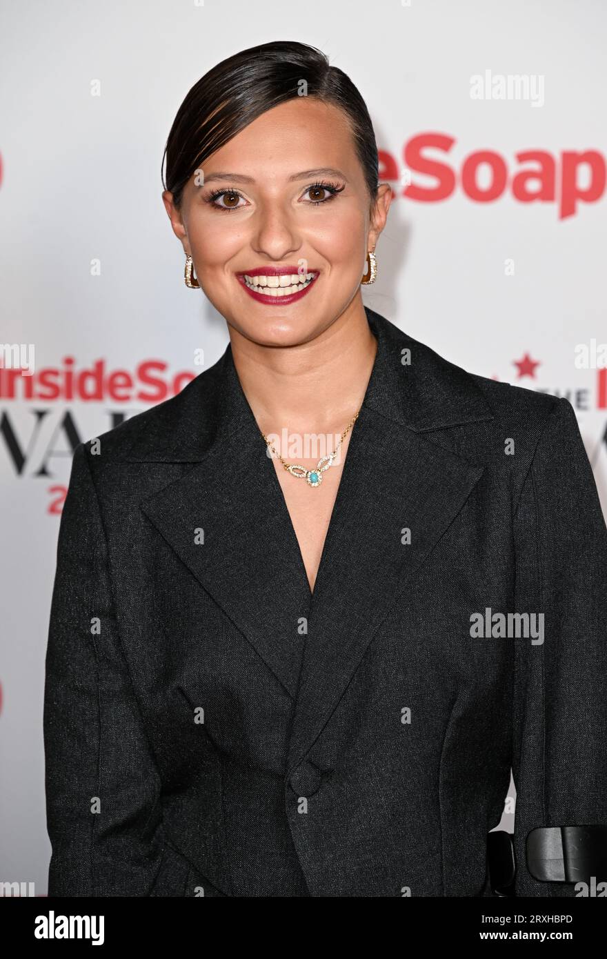 London, UK. September 25th, 2023. Ellie Henry arriving at the Inside ...