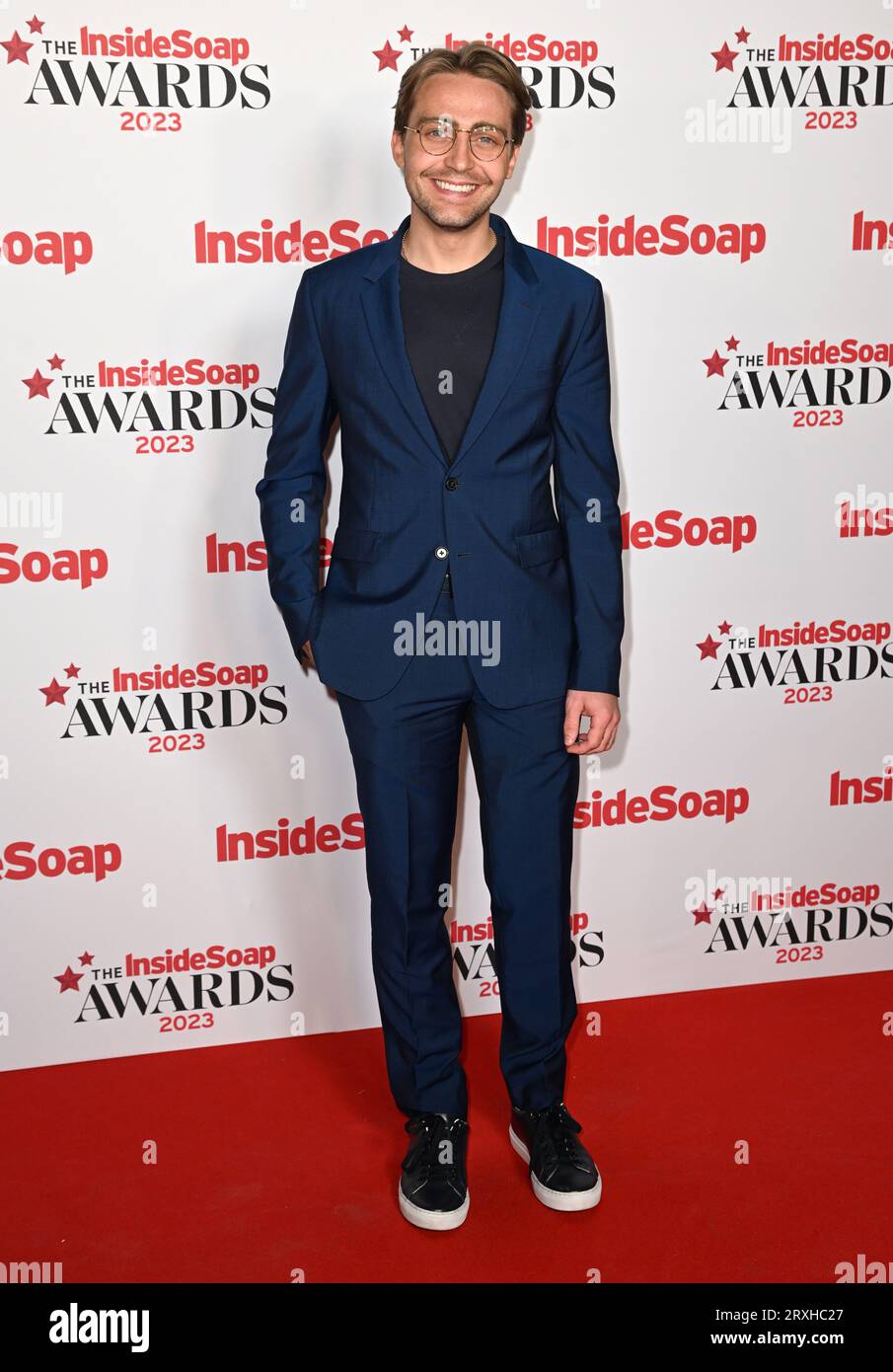 London, UK. September 25th, 2023. Barney Walsh arriving at the Inside ...