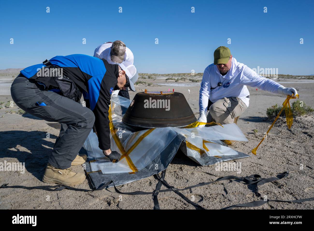 Dugway, United States of America. 24 September, 2023. From left to ...