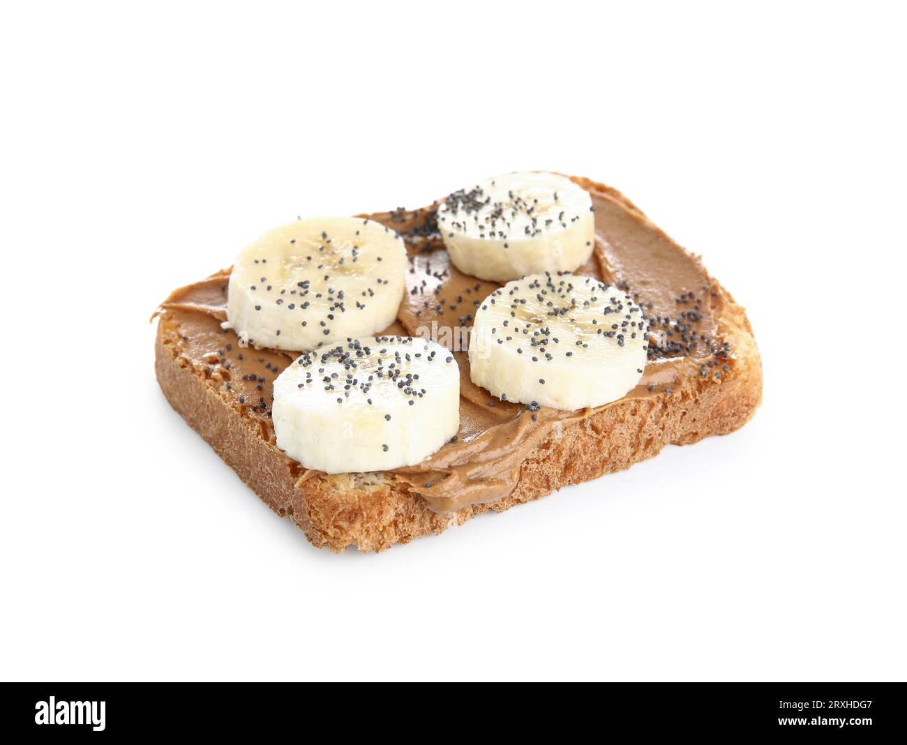 Toast peanut butter banana hi-res stock photography and images - Alamy