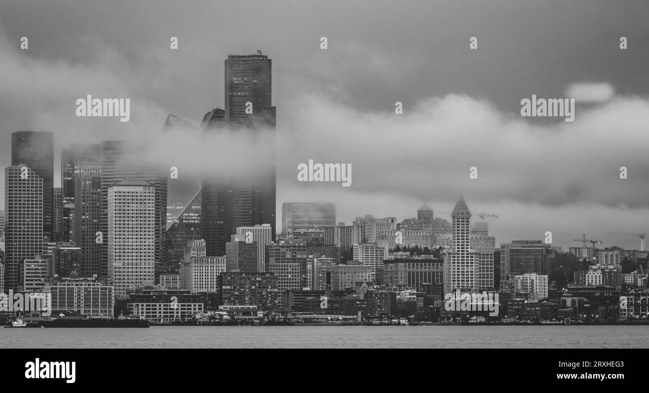 Seattle rain hi-res stock photography and images - Alamy