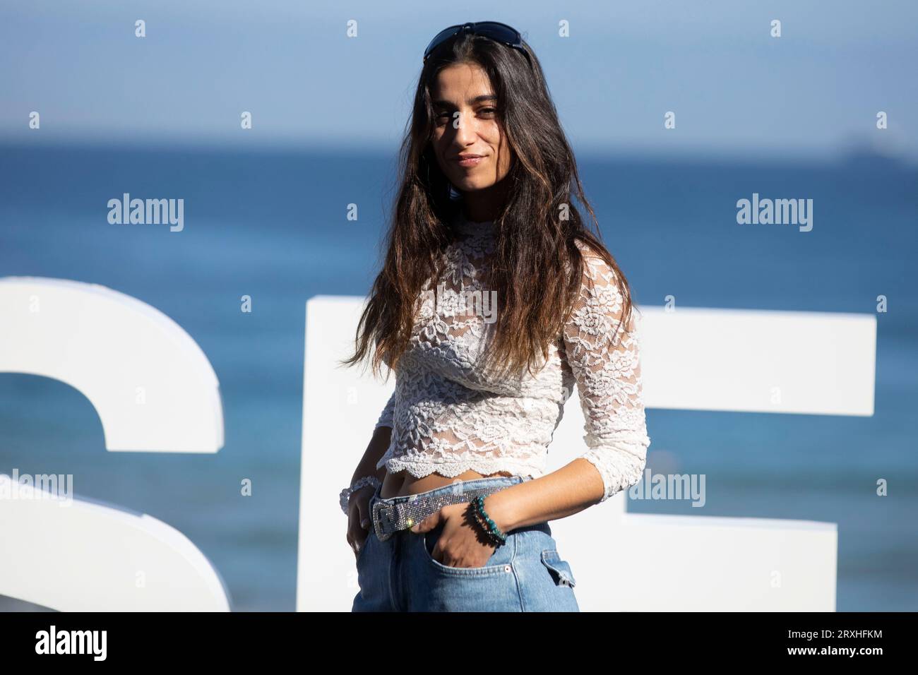 San Sebastian, Spain. 25th Sep, 2023. Carolina Yuste attends the Saben ...