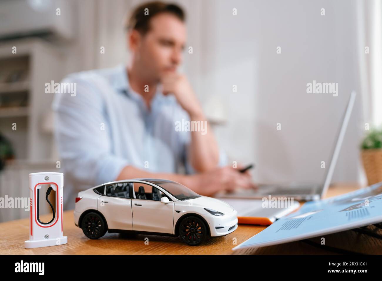 Ev charging station design hi-res stock photography and images - Alamy