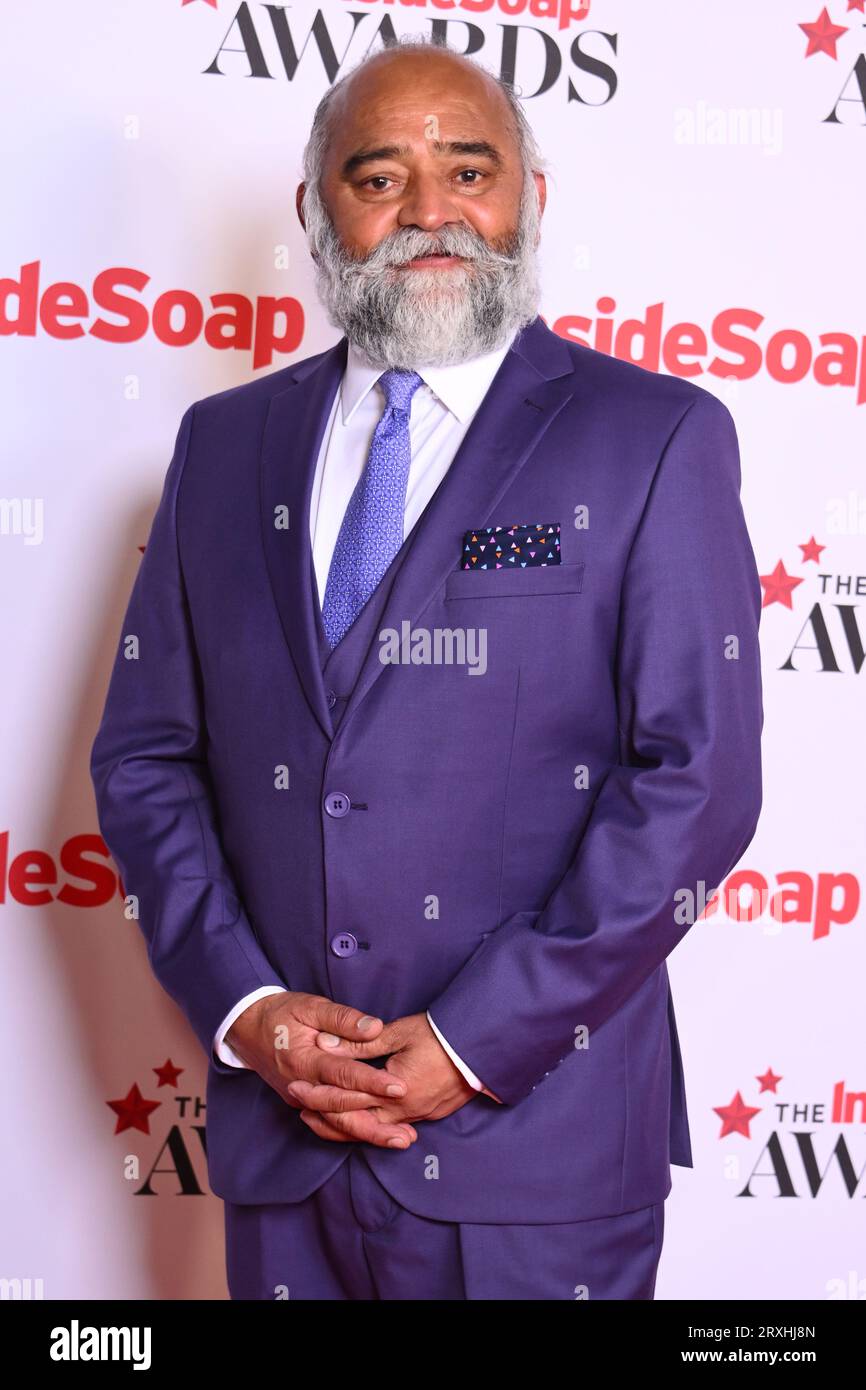 London, UK. 25 September 2023. Bhasker Patel attending the Inside Soap ...