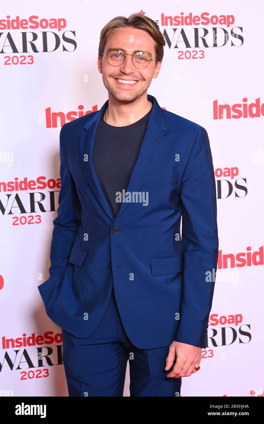 London, UK. 25 September 2023. Barney Walsh attending the Inside Soap ...