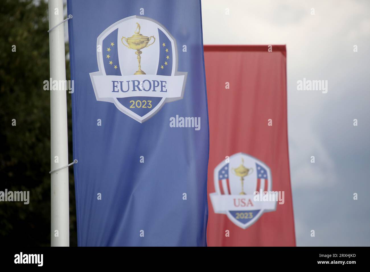 Ryder cup flag hi-res stock photography and images - Alamy