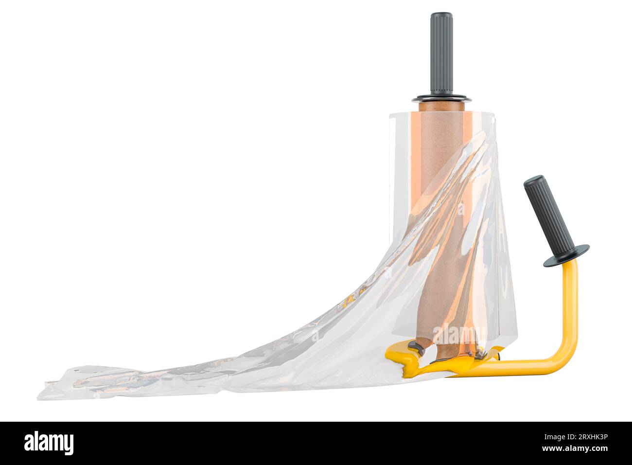 Stretch Film Dispenser. Manual film stretch wrapping machine with ...