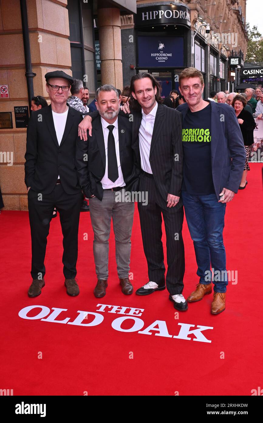 London, UK. 25th Sep, 2023. (L-R) Trevor Fox, Colin Tait, Jourdan Louis ...