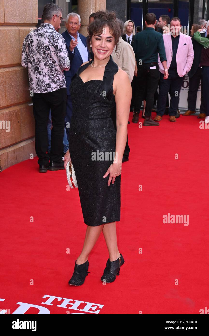 London, UK. 25th Sep, 2023. Claire Rodgerson at premiere of The Old Oak ...
