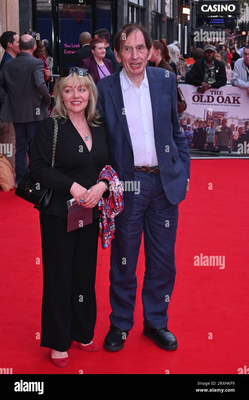 London, UK. 25th Sep, 2023. (L-R) Guest and Ken Todd at premiere of The ...