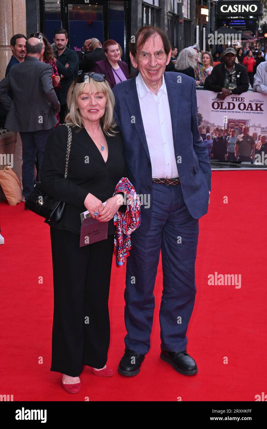 London, UK. 25th Sep, 2023. (L-R) Guest and Ken Todd at premiere of The ...