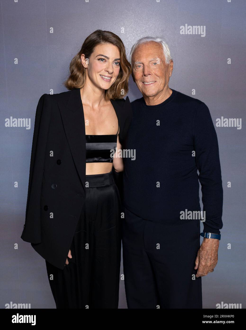 Barbara Ronchi, Giorgio Armani Milan Fashion Week - Women S/S 2024 ...