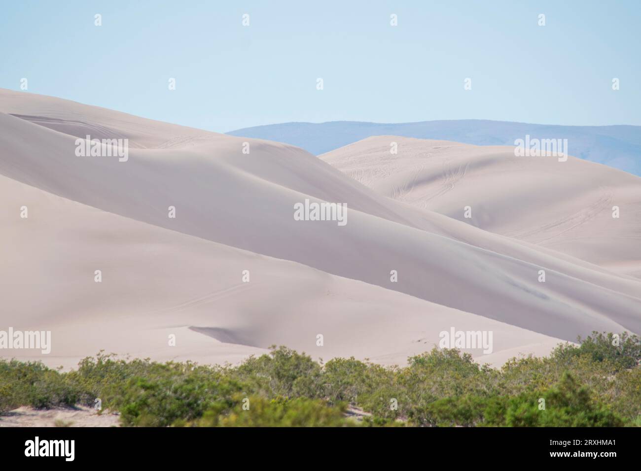 Big Dune Recreation Area features sand dunes near Las Vegas, NV, USA ...