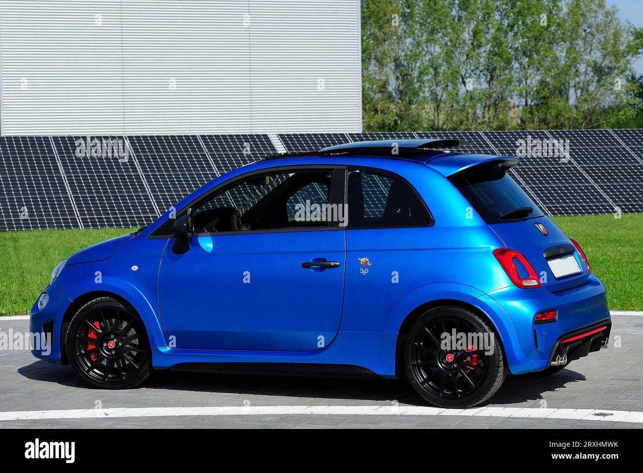 Custom Fiat 500 Limoengroene Fiat 500 Abarth : R/CarWraps